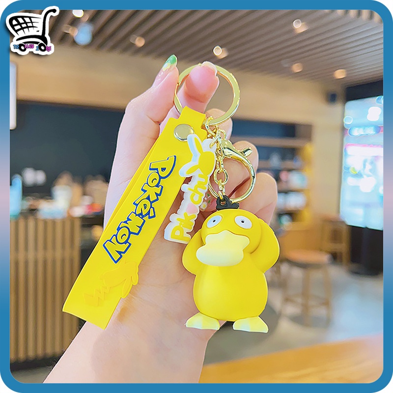 Pokemon Pikachu Charmander Psyduck Squirtle Keychain Cake Topper Cake ...
