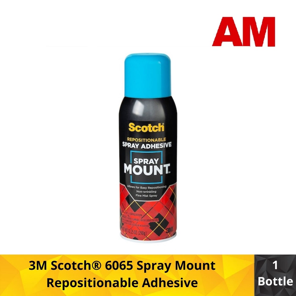 Scotch 6065 Spray Mount Repositionable Adhesive | Shopee Malaysia