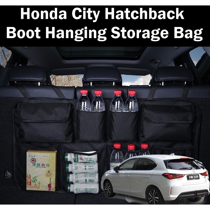 Honda City Hatchback Car Boot Storage Bag Boot Hanging Compartment Bag ...