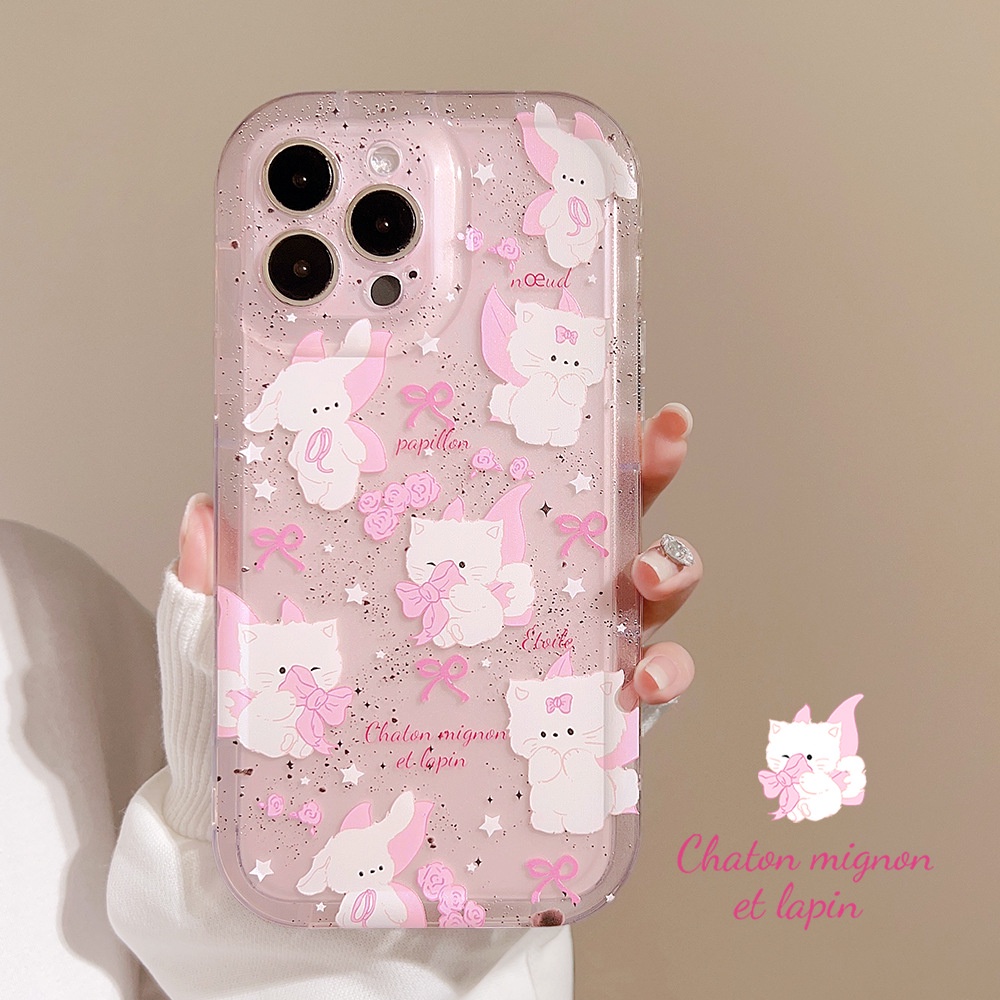 Pink Kitty Fall-proof phone case for iphone case 11 12 13 14 pro max ...