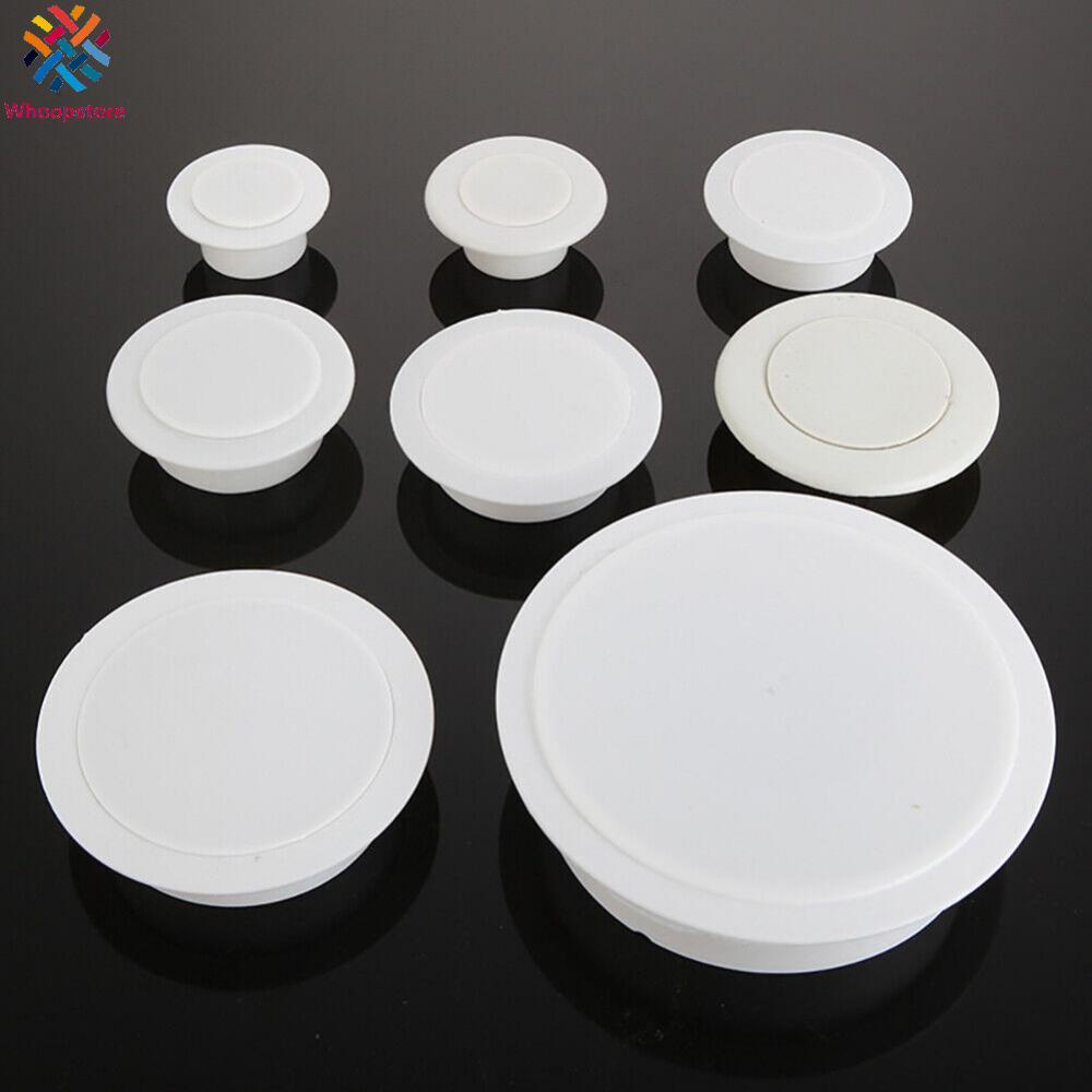 40-100mm Decorative Wall Hole Cover Protective Vents Decor Cap Plastic ...