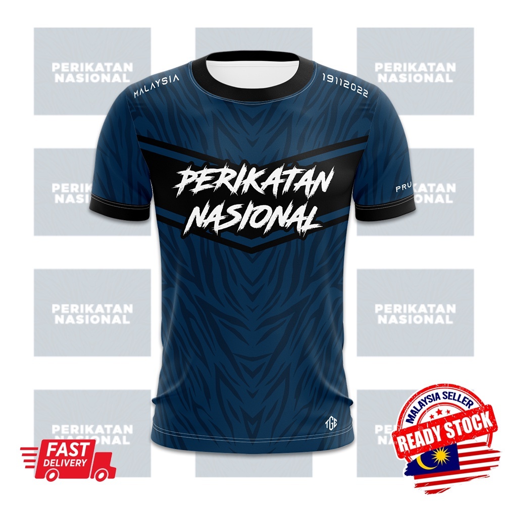 [READY STOCK] NEW DESIGN Baju Pilihan Raya PERIKATAN NASIONAL PRU15 ...