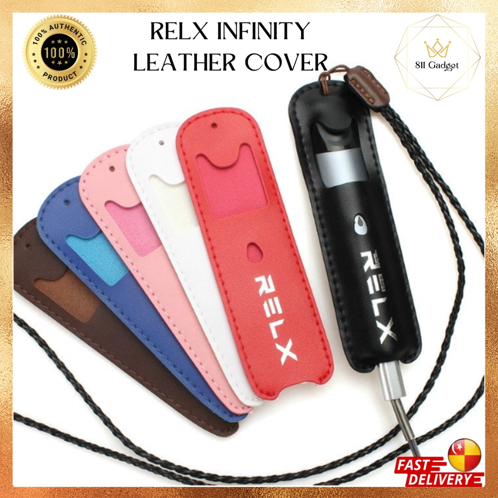Relx infinity leather cover starter kit case 【现货秒发】 | Shopee Malaysia