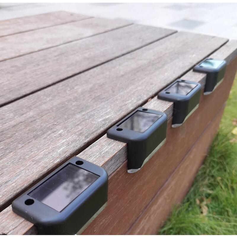 LED Solar Stair Light Waterproof Outdoor Garden Passage Courtyard ...