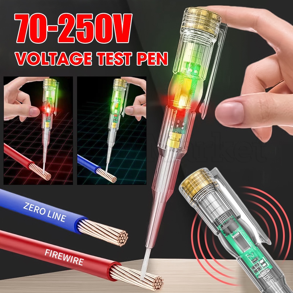 70-250V Color Double Lamp Detector Pen,Intelligent Induction Power ...