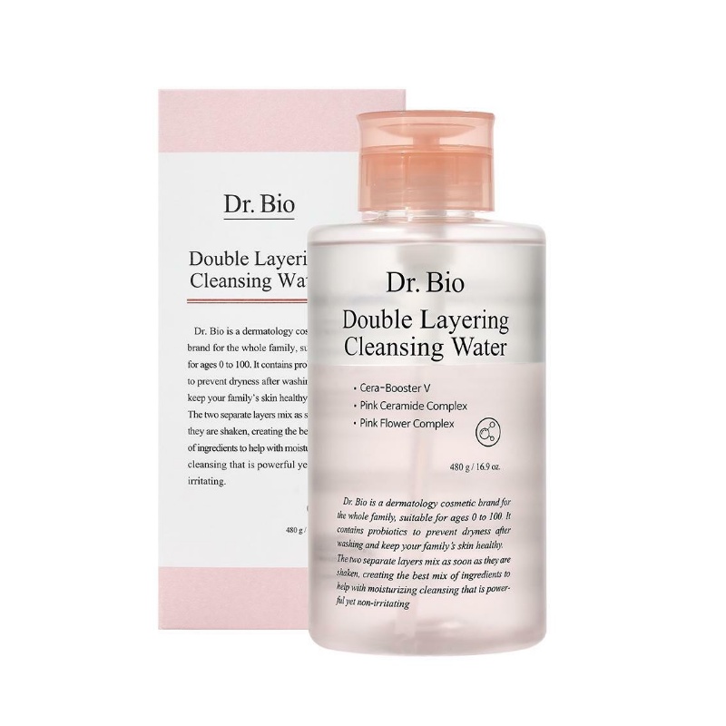 Dr.Bio Double Layering Cleansing Water 480ml | Shopee Malaysia