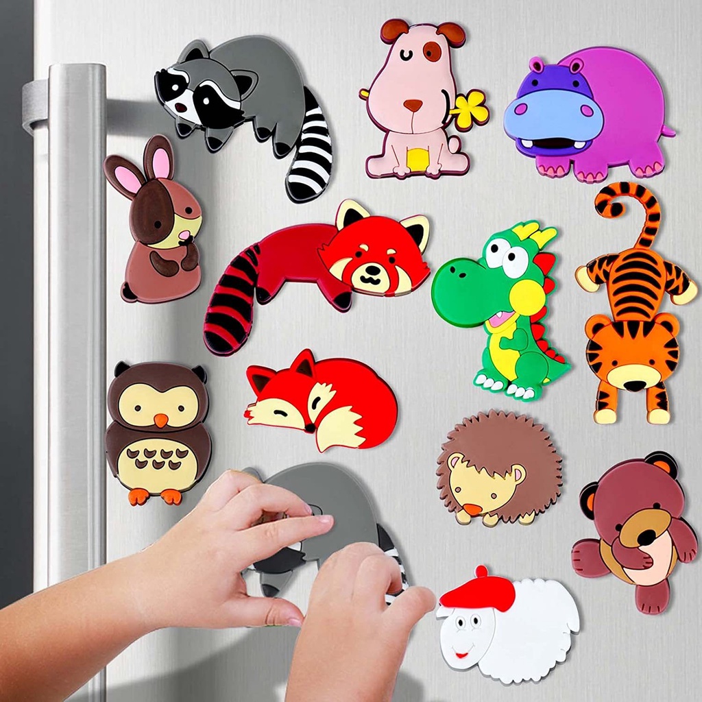 Refrigerator Magnet Shock-Resistant Soft Rubber Children Magnetic ...