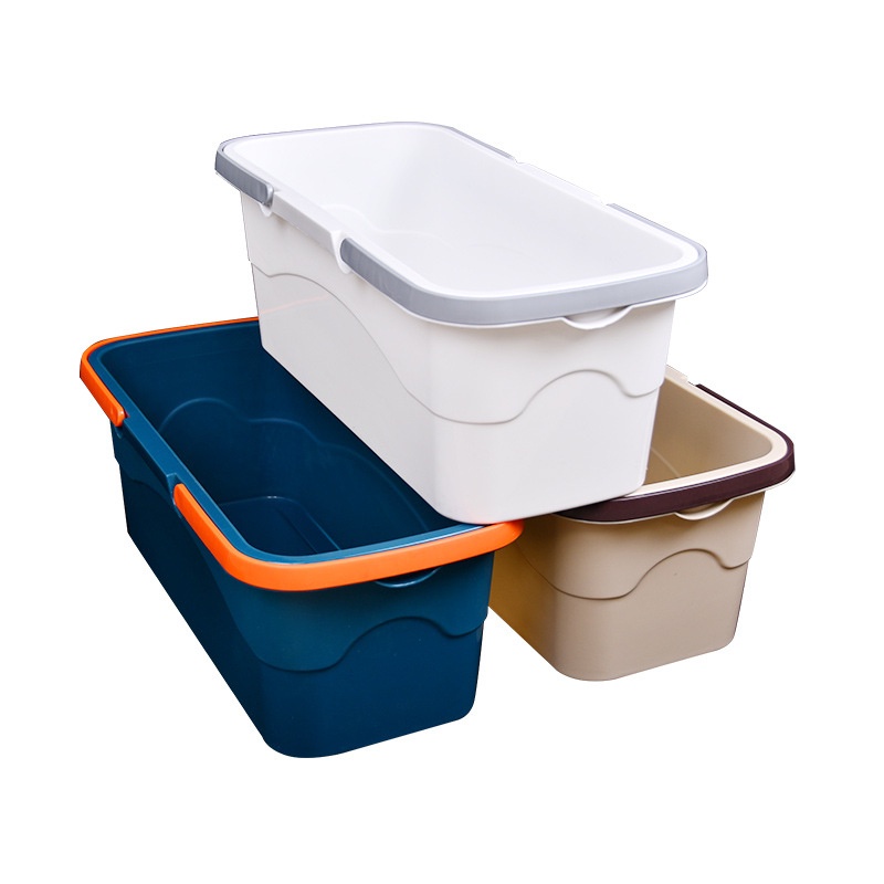 43cm Multipurpose Household Cleaning Bucket Pail Rectangle Flat Mop ...