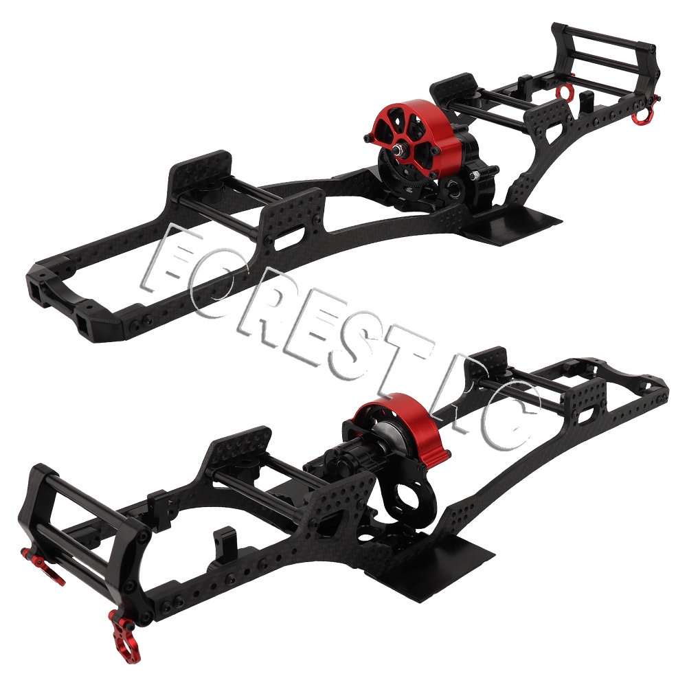 Lower Center Of Gravity LCG Rails Carbon Fiber Chassis Frame Girder Transmission Cut off Gearbox ...