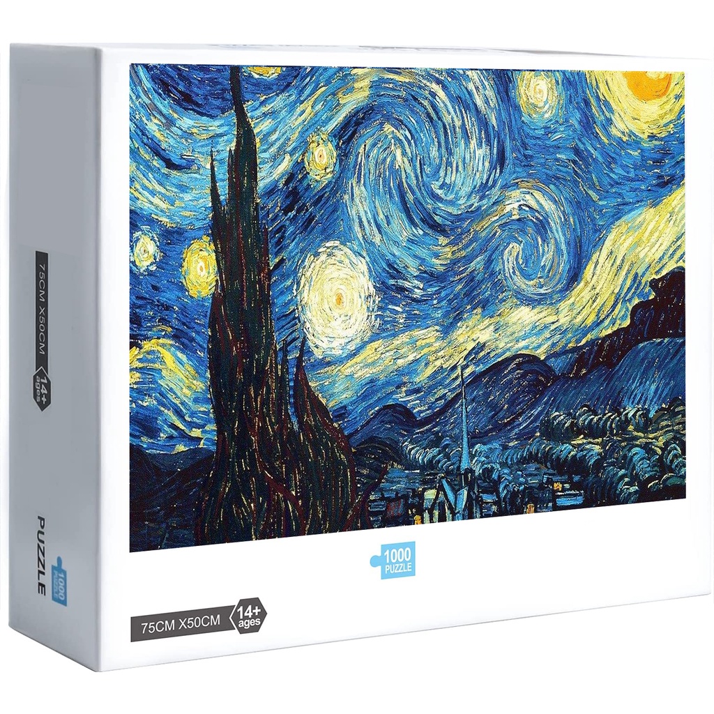 Vincent Van Gogh The Starry Night Hot New Style Wooden Jigsaw Puzzle ...