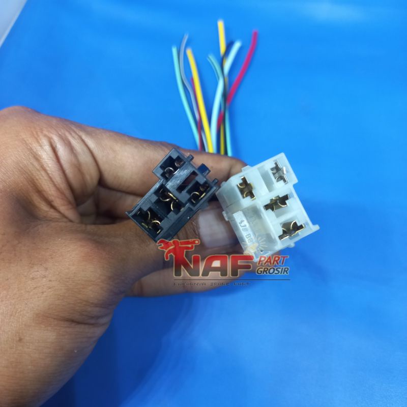 Original UNIVERSAL 4-foot Car Motorcycle RELAY Cable Socket | Shopee ...