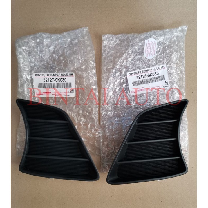 *ORIGINAL TOYOTA KUN26 HILUX 2011 FRONT BUMPER COVER/ FOG LAMP SIDE ...