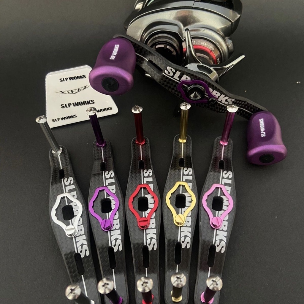 For daiwa/abu/Shimano Water Droplet Wheel Carbon Fiber Rocker Arm 1.5k ...