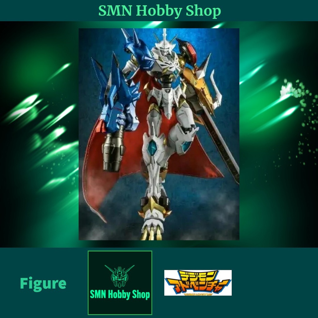 MB - Metal Build Die-Cast Alloy 1/100 Omega-X Omegamon Figure [Digimon ...