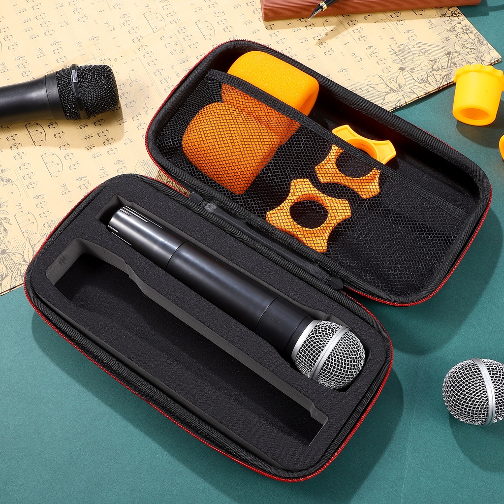 【READY STOCK】 Wireless Microphone Bag Electronic Organizer Case Storage ...