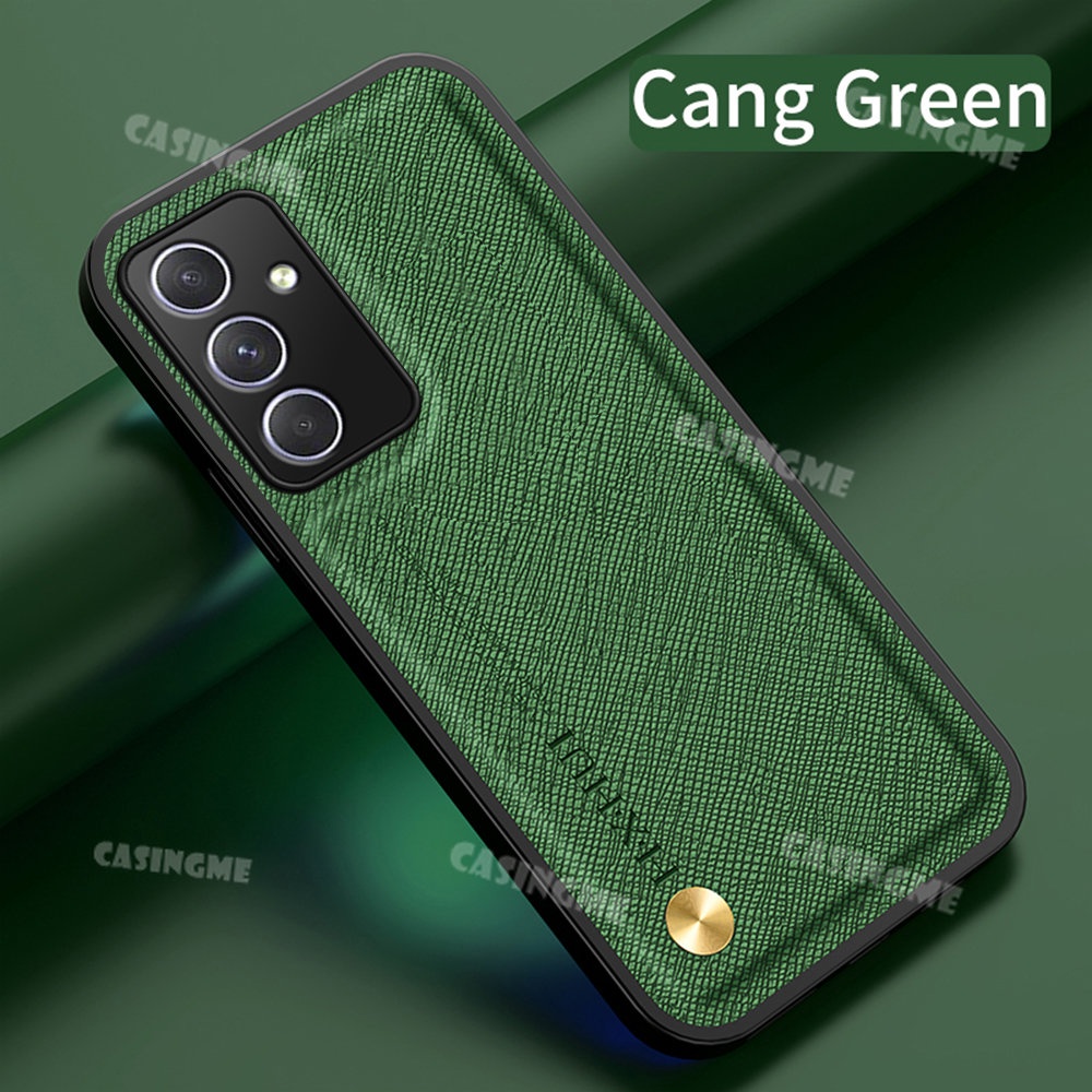 Samsung A24 2023 Magnetic Cross Grain Leather Casing For Samsung Galaxy ...