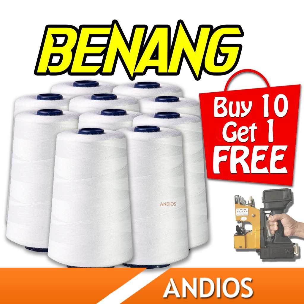 Benang Jahit Guni Bag Closer Thread Tali Alat Sewing Machine Industrial ...