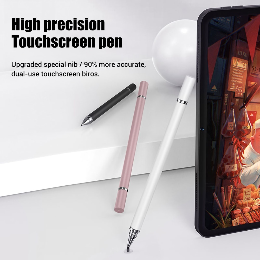 2 In 1 Stylus Pen For Smartphone Tablet Drawing Capacitive Pencil ...