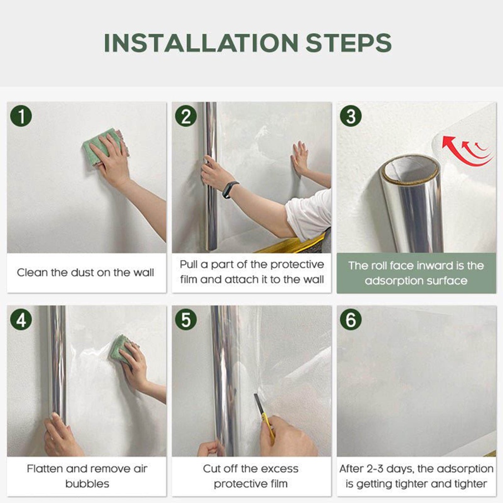 Transparent Film Anti-oil Wall Stickers For Kitchen Furniture Heat ...