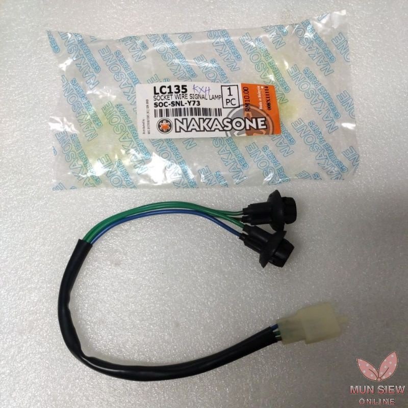 Soket Signal Wiring Socket Front Signal Assy Yamaha Lc135v1 Lc135 V1 (A Class) Demak Evo Z ...