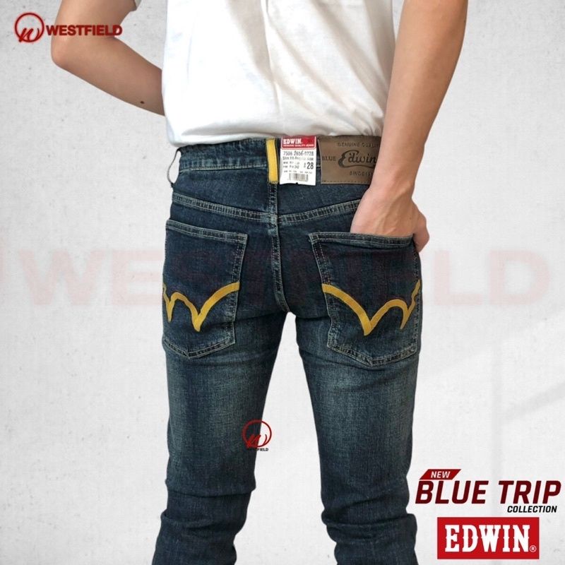 🔥NEW ARRIVAL🔥 EDWIN® Blue Trip™ MEN’S 506 SLIM FIT JEANS ( 7506 2656 ...