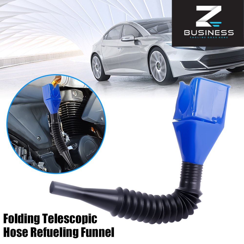 ZS 1Pc Portable Refueling Funnel Multi-functional Anti-spill Square ...