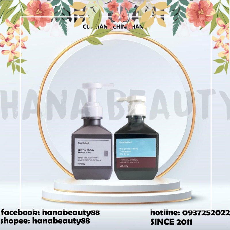 Royal Retinol 1,5% B22 the Matrix body whitening Lotion 200ml | Shopee ...