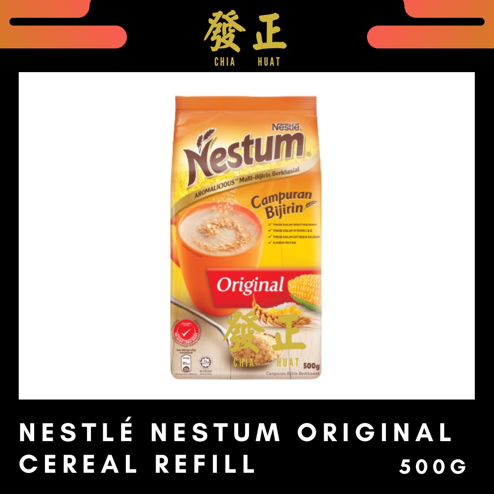 NEW PACKAGING 450G】Nestlé Nestum Original Cereal Mix Refill 500g ...