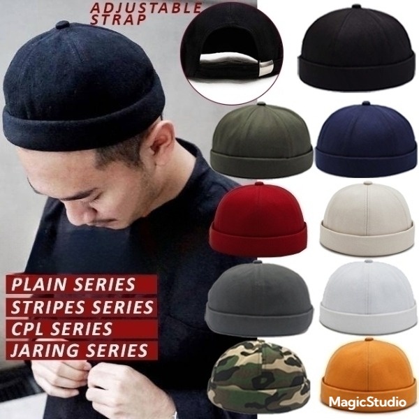 Fashion MikiHat Topi Topiah Kopiah Viral Topi Baru Cap Songkok Roll Hat ...