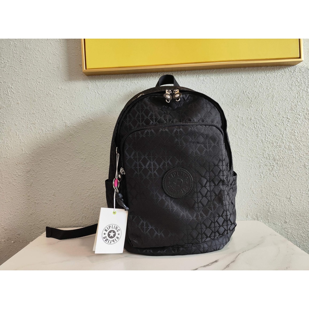 Kipling New Style Medium Backpack/Black Dark Pattern Series Backpack ...