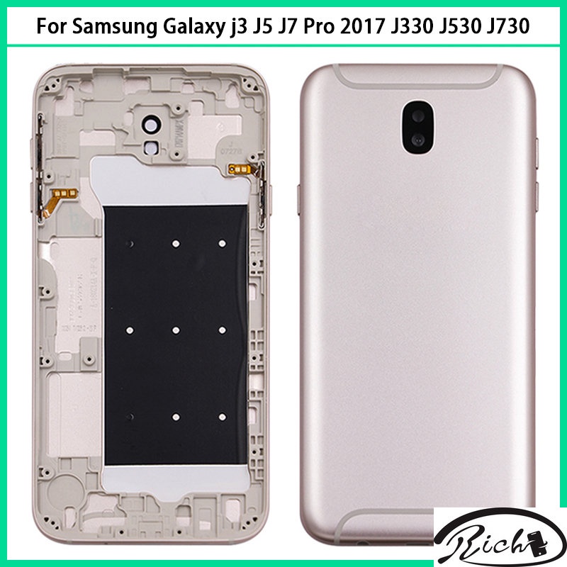 For Samsung Galaxy J330 J530 J730 Middle Frame Battery Cover Back Door ...