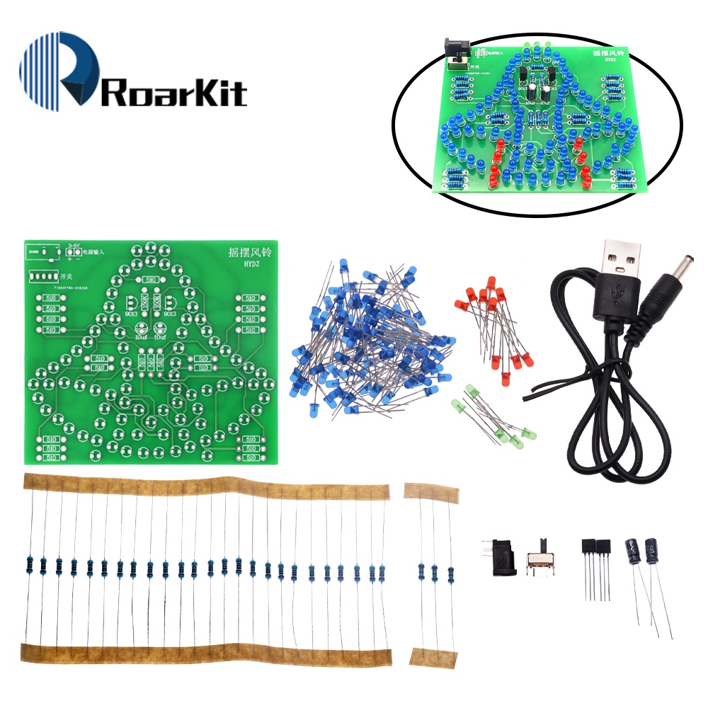 Laboratory Swing Bells DIY Windbell Fun Soldering Electronic Swing ...
