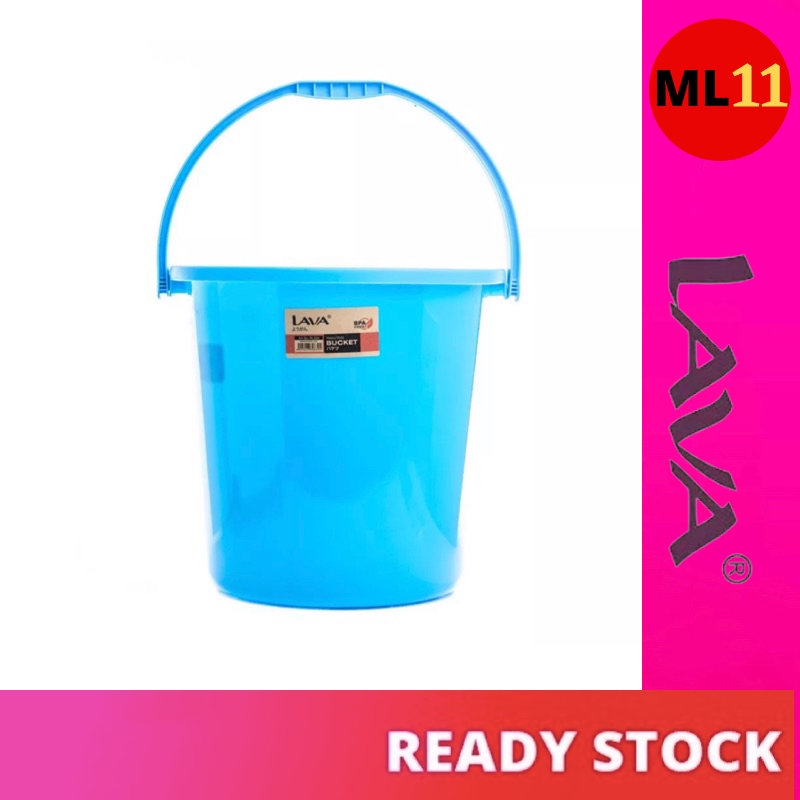 LAVA (3/4/5) Gallon Plastic Pail / Bucket / Baldi / Bakul PL623 PL624 ...