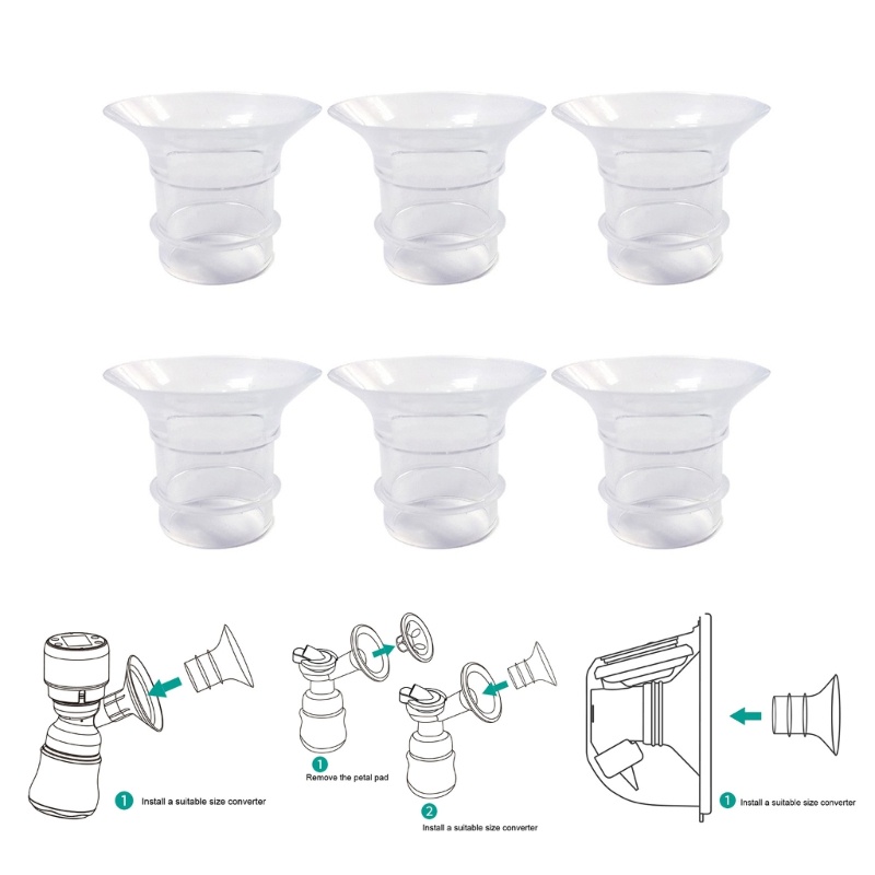 mtt Breast Pump Silicone Flange Inserts Feeding Pump Accessories Part ...