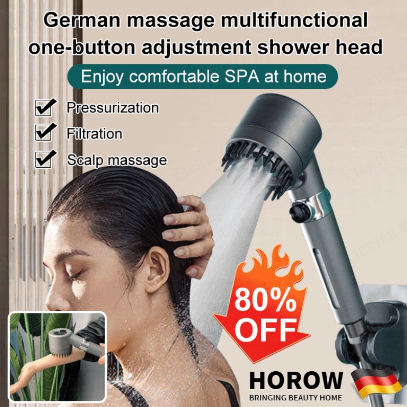 🔥Hot Sale Bathroom Massage and skin beauty Pressurized Filter ...