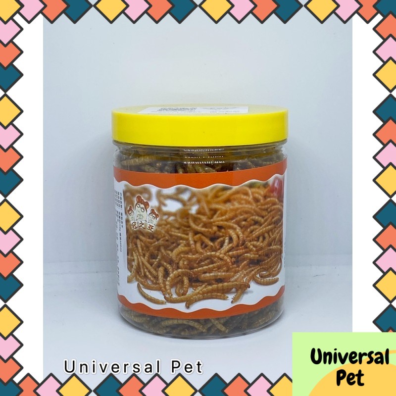 HAMSTER 500ML Dry Breadworm Mealworm Hamster Snacks | Shopee Malaysia