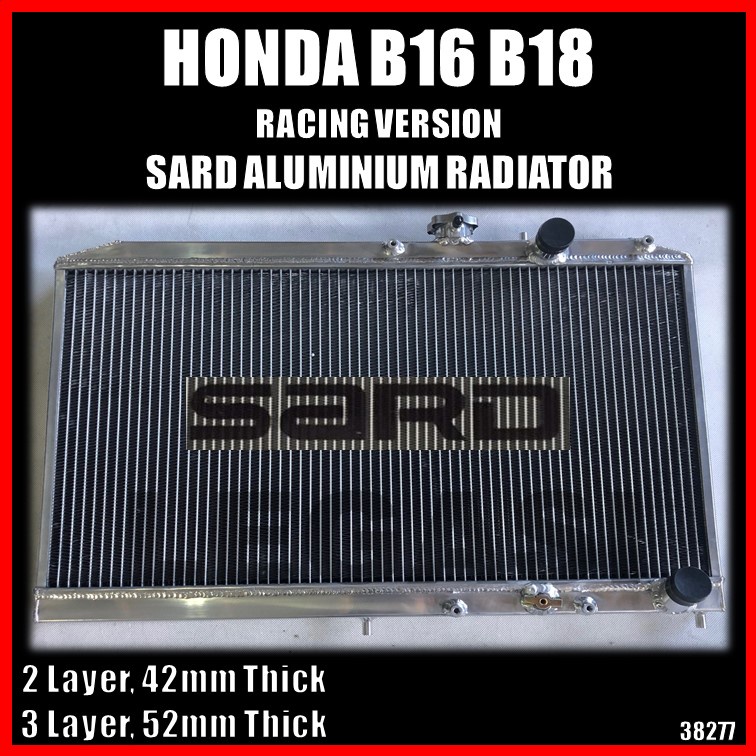 Honda Civic EG EK 32mm SARD Aluminium Radiator RACE Version EXTRA Long ...