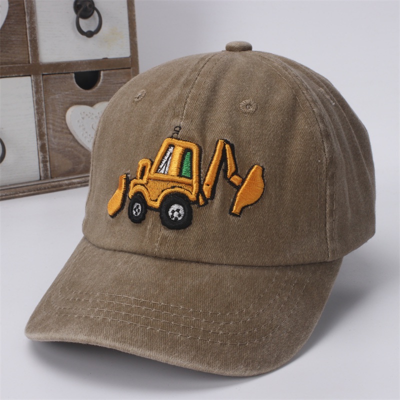Simple Kids Caps 2-8 Years Boys Vintage Wash Jeans Baseball Cap ...
