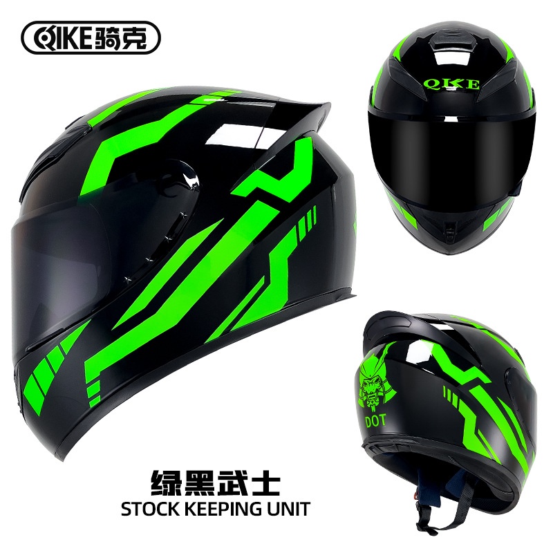 2023 Qike Genuine Motorcycle Helmet Personalized Hard Hat Four Seasons ...