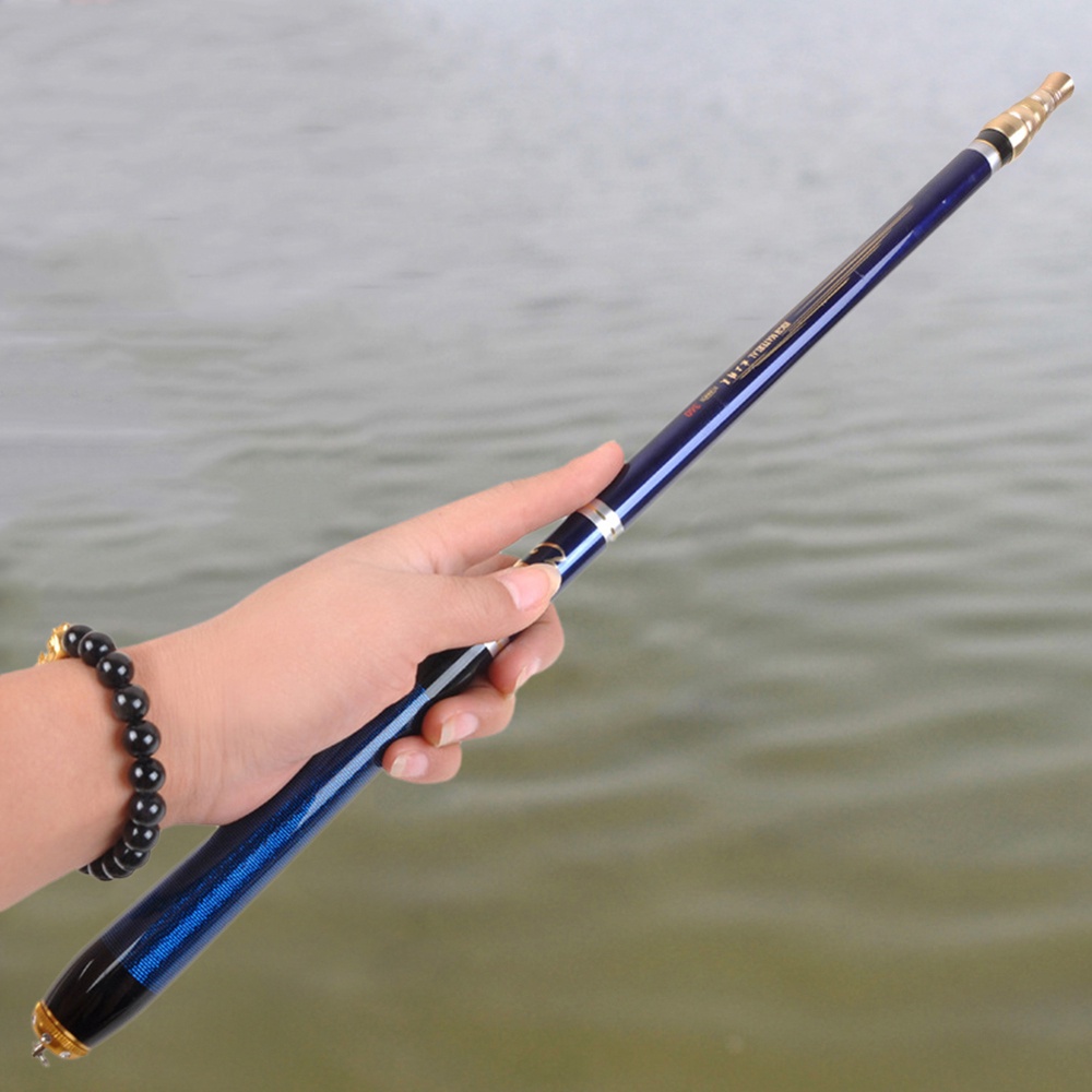 3.6-7.2M Adjustable Positioning Length Fishing Rod Telescopic Ultra ...