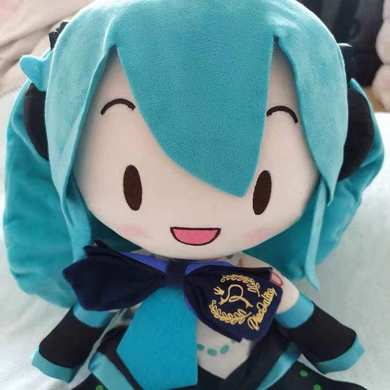 [Ready Stock] bilibili Same Style fufu Doll Hatsune miku Plush Doll Bow ...