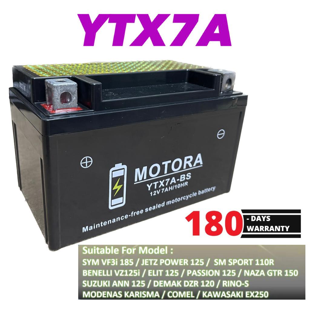 YTX7A SYM VF3i185 VF3I MOTORCYCLE BATTERY KARISMA COMEL JET POWER VR125 ...