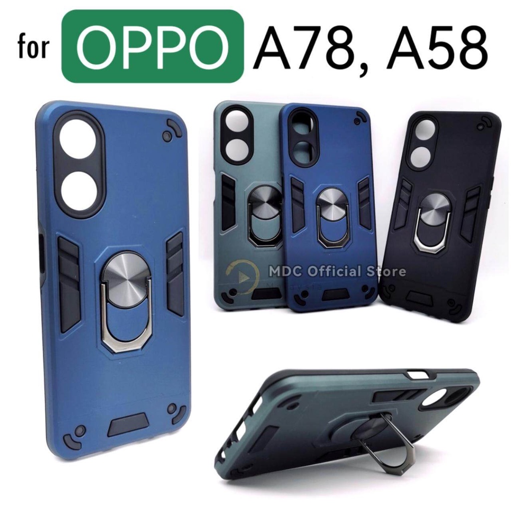 MDC Rotating Phone Casing for Oppo A78 5g A58 4g Shockproof Casing ...