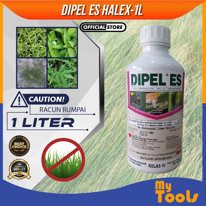 Mytools 1 Liter Dipel ES Halex Insecticide Racun Serangga | Shopee Malaysia