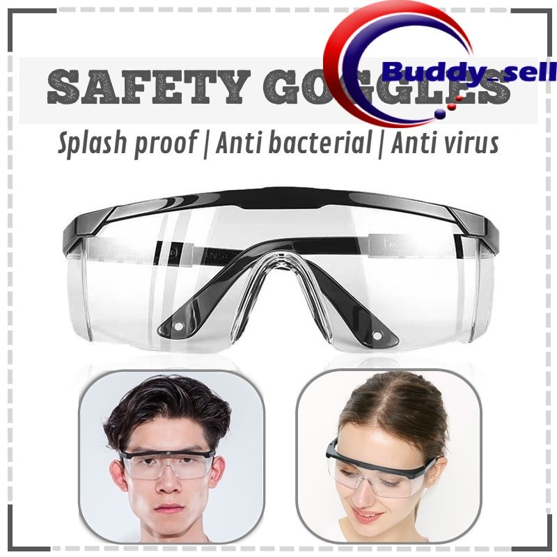 Transparent Safety Goggles Effectively Anti Infection Clear Eyes Shield ...