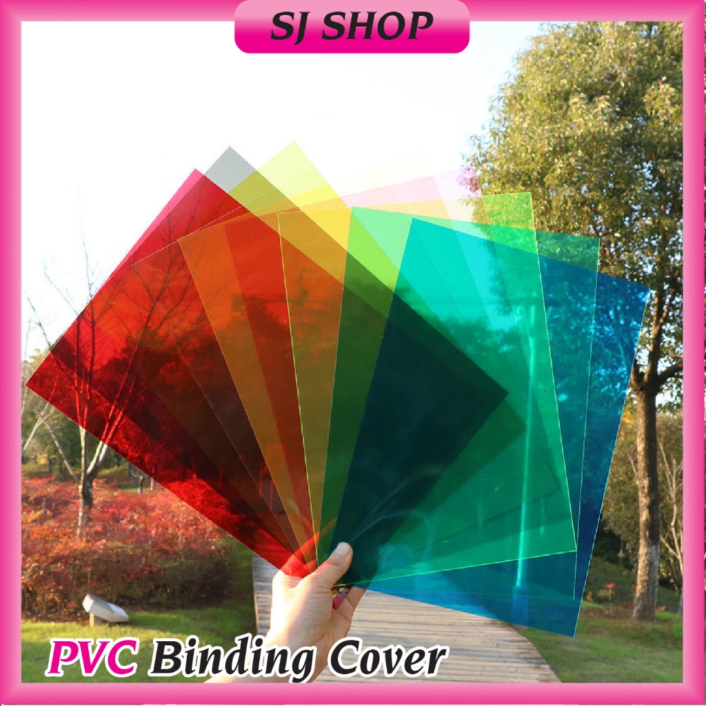 A4 Transparent Color PVC Cover | A4 Rigid Sheet Color | BINDING COVER ...