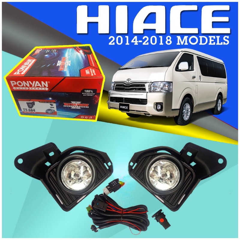 Toyota Hiace 2014 2015 2016 2017 2018 Foglamp Foglight Assembly Fog ...