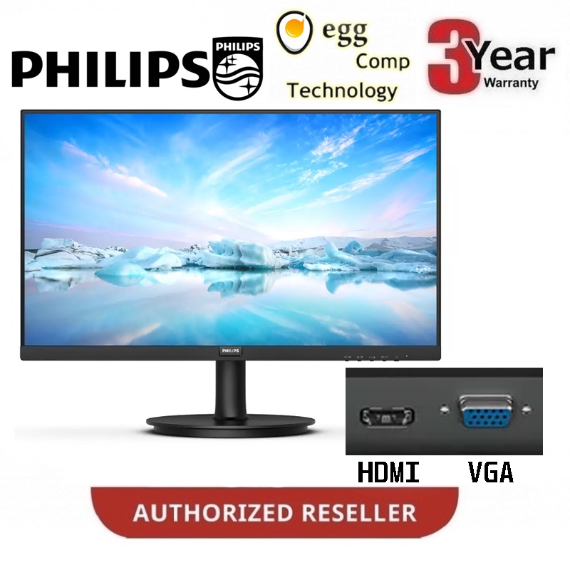 Philips 23.8" 241V8LB VA Full HD 100Hz 4ms Adaptive Sync LED Monitor ...