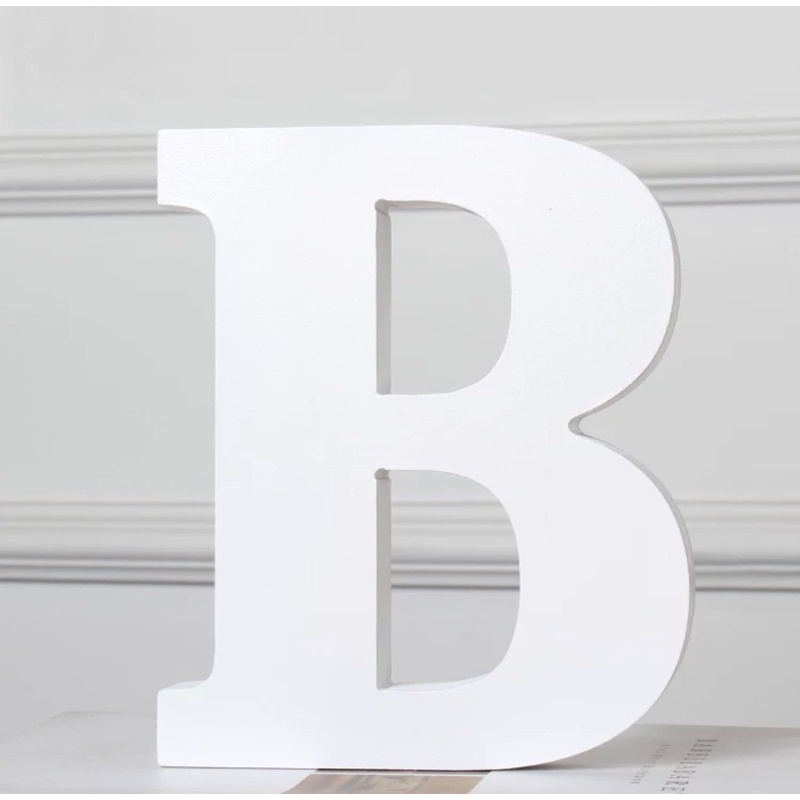 H29cm Waterproof Alphabet ABC Letter Box Huruf Hiasan Dinding Huruf ABC ...
