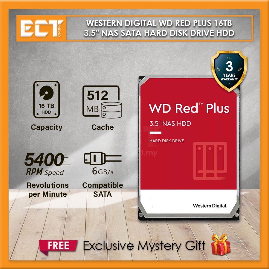 Western Digital WD Red | Red Plus 3TB | 4TB | 6TB | 8TB | 10TB | 12TB ...